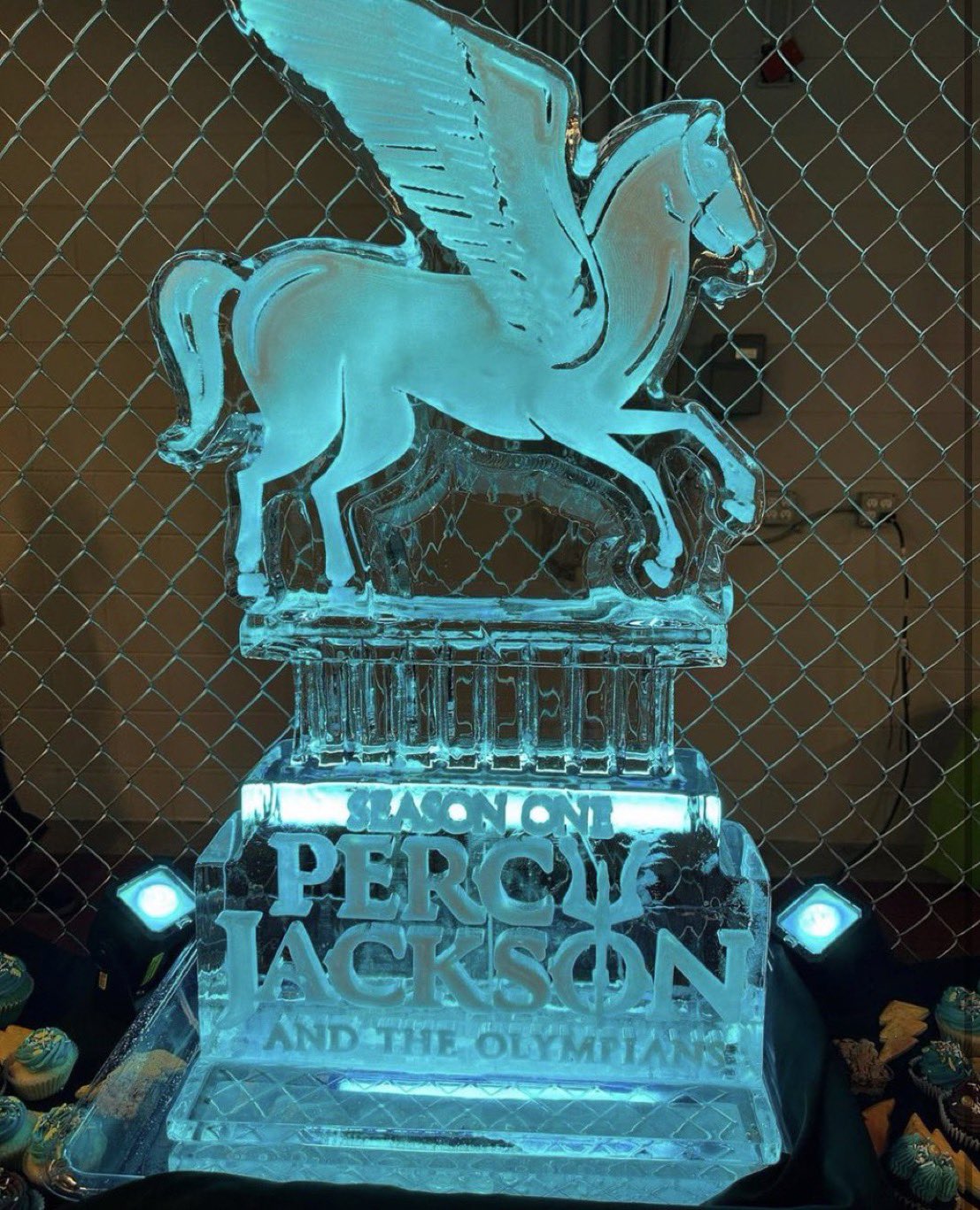 Percy Jackson News π± On Twitter Thats A Wrap Folks Ice Sculpture
