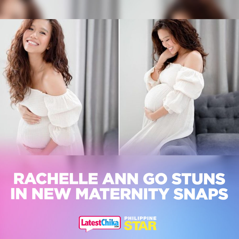 The Philippine Star on Twitter: "Now on her 33rd week of pregnancy, Rachelle Ann Go looks extra ...
