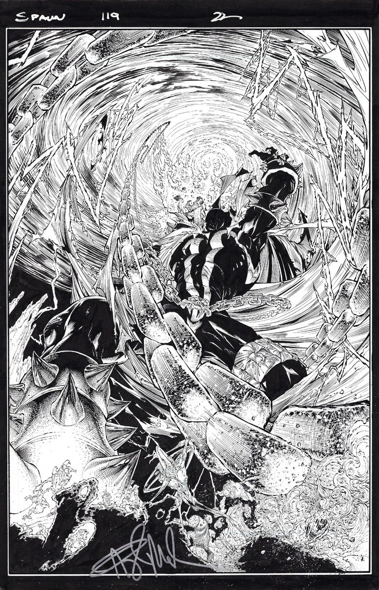 Daily Spawn Archive on Twitter: ""THE KING OF HELL HAS RETURNED!" From Spawn #119. Art by Angel ...