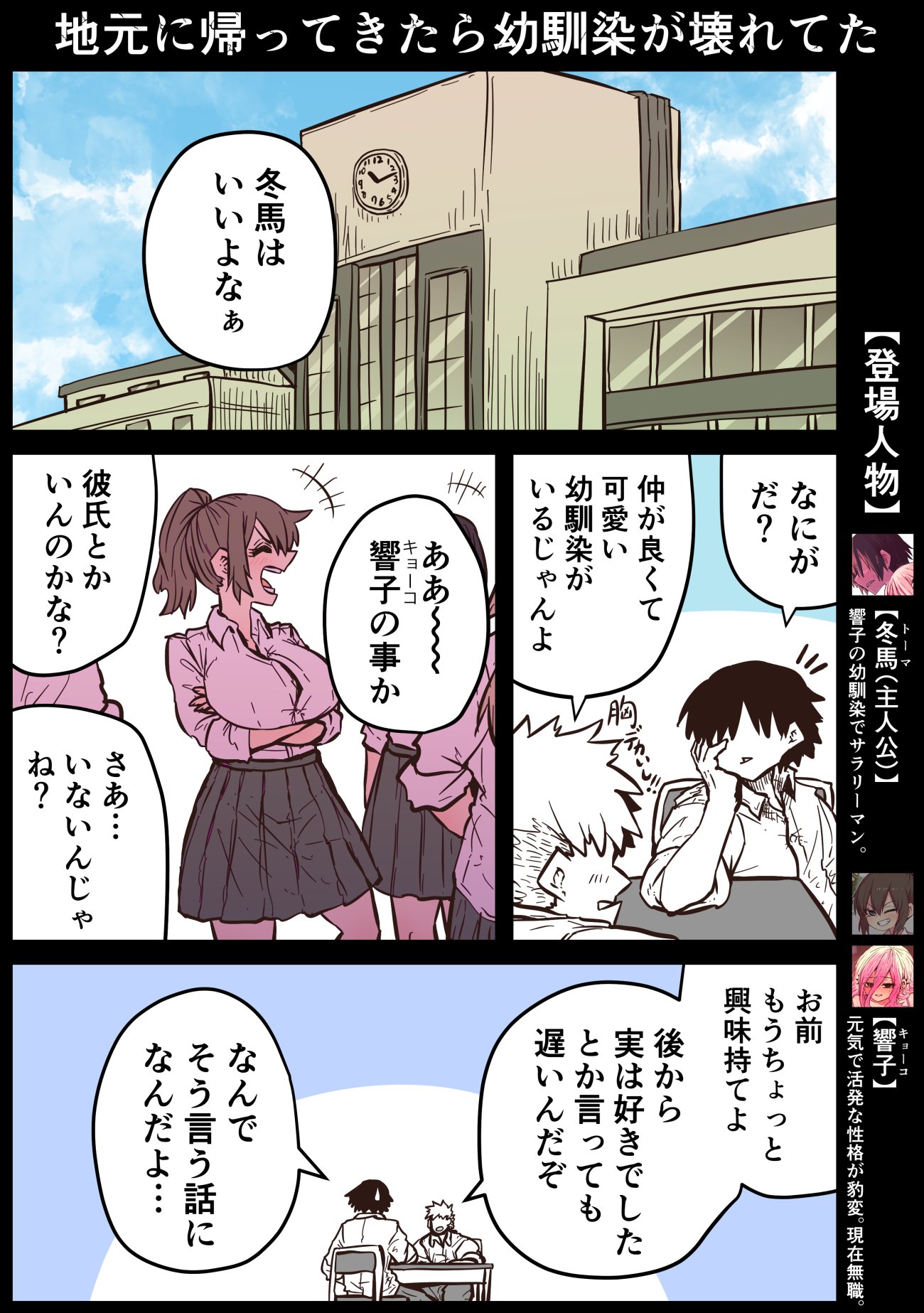 十五夜【バツ泣き改 単行本発売!】 On Twitter 地元に帰ってきたら幼馴染が壊れてた(22話) Dtwx1o9mfc Twitter