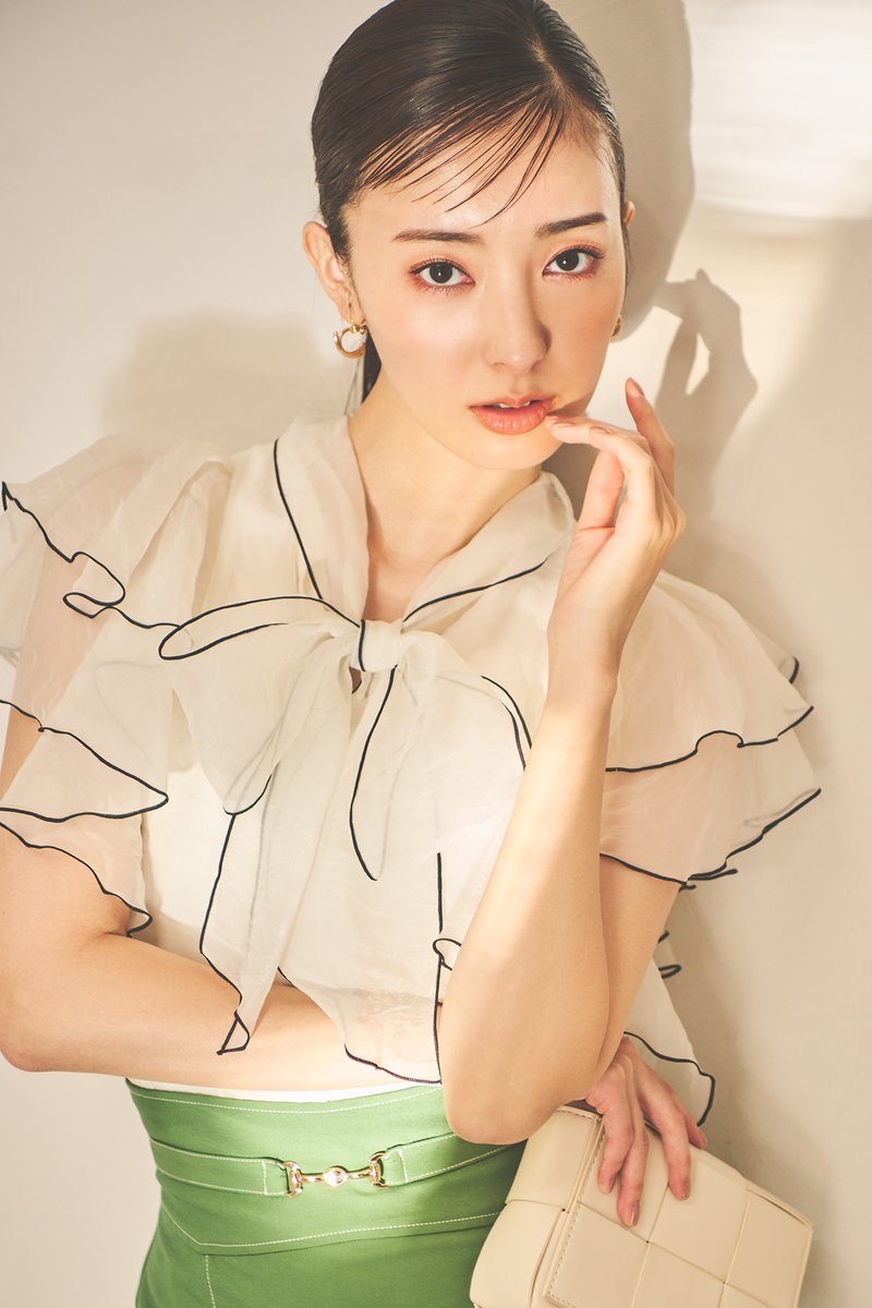 dazzlin on Twitter: "WATERY ________ dazzlin 2023SS COLLECTION feat. MAYU MIYAMOTO _________ vol ...