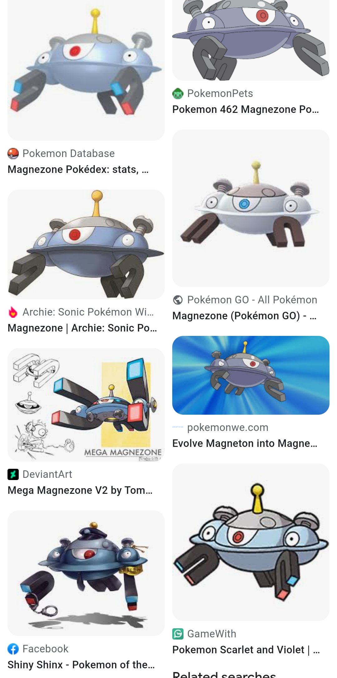 Magnemite Evolution Chart