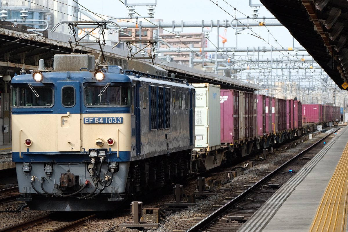 交通 on Twitter: "2023年2月3日 81レ→EF64 1033 8084レ→EF64 1036＋EF64 1021 名古屋駅と高蔵寺駅にて撮影しました!!"