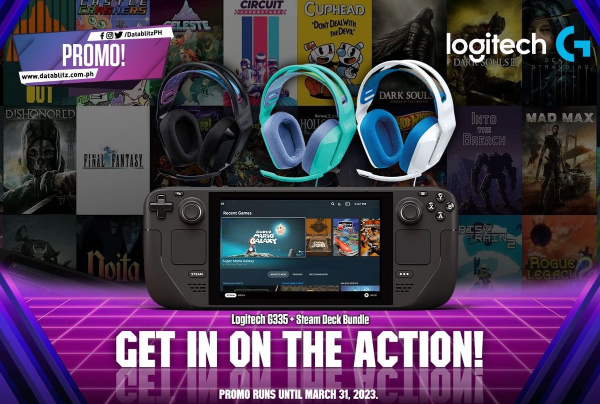 DataBlitz on Twitter: "GET IN ON THE ACTION! 👊 With this bundle, you'll have everything you need ...