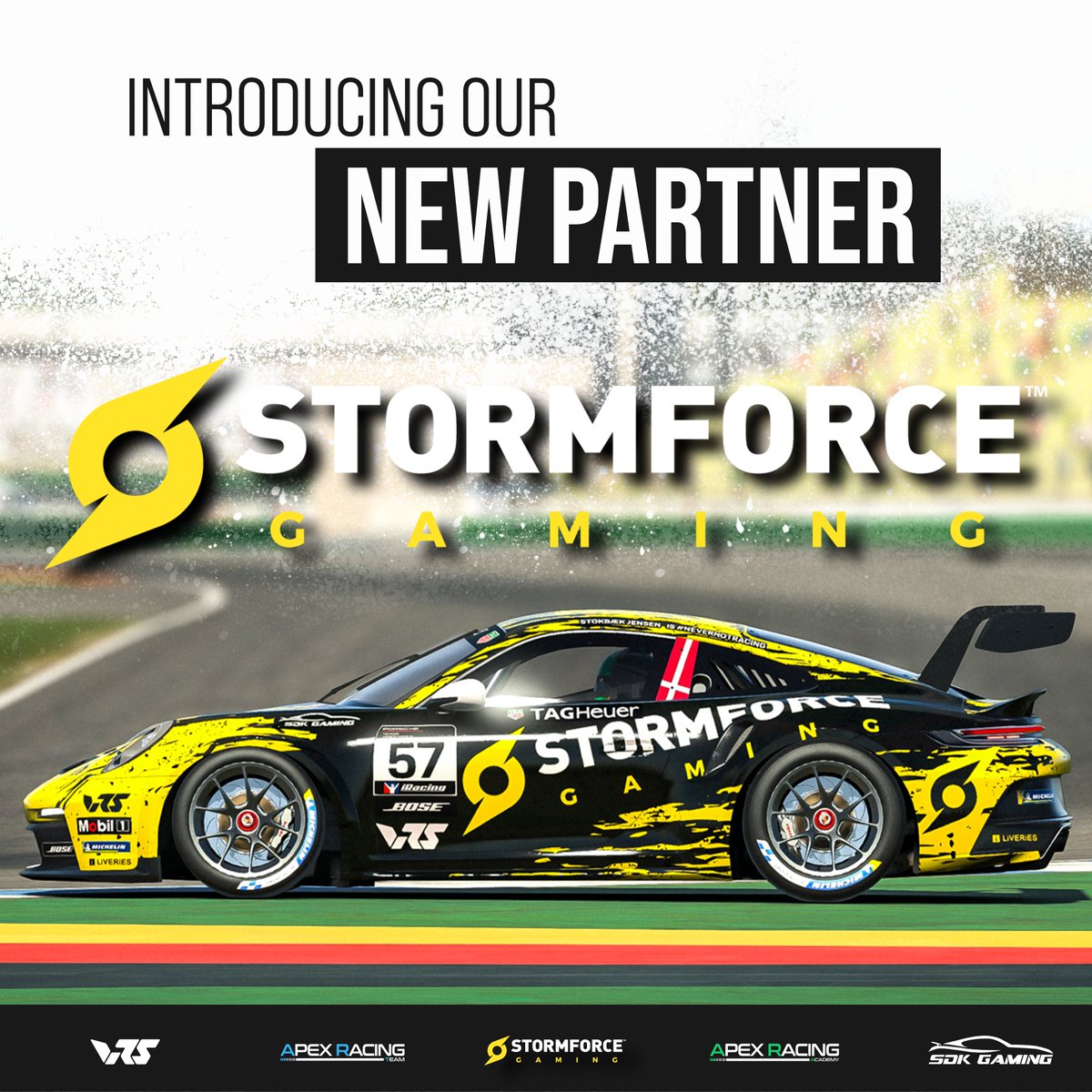 Apex Racing Team on Twitter: "We're excited to announce our brand new partnership with ...