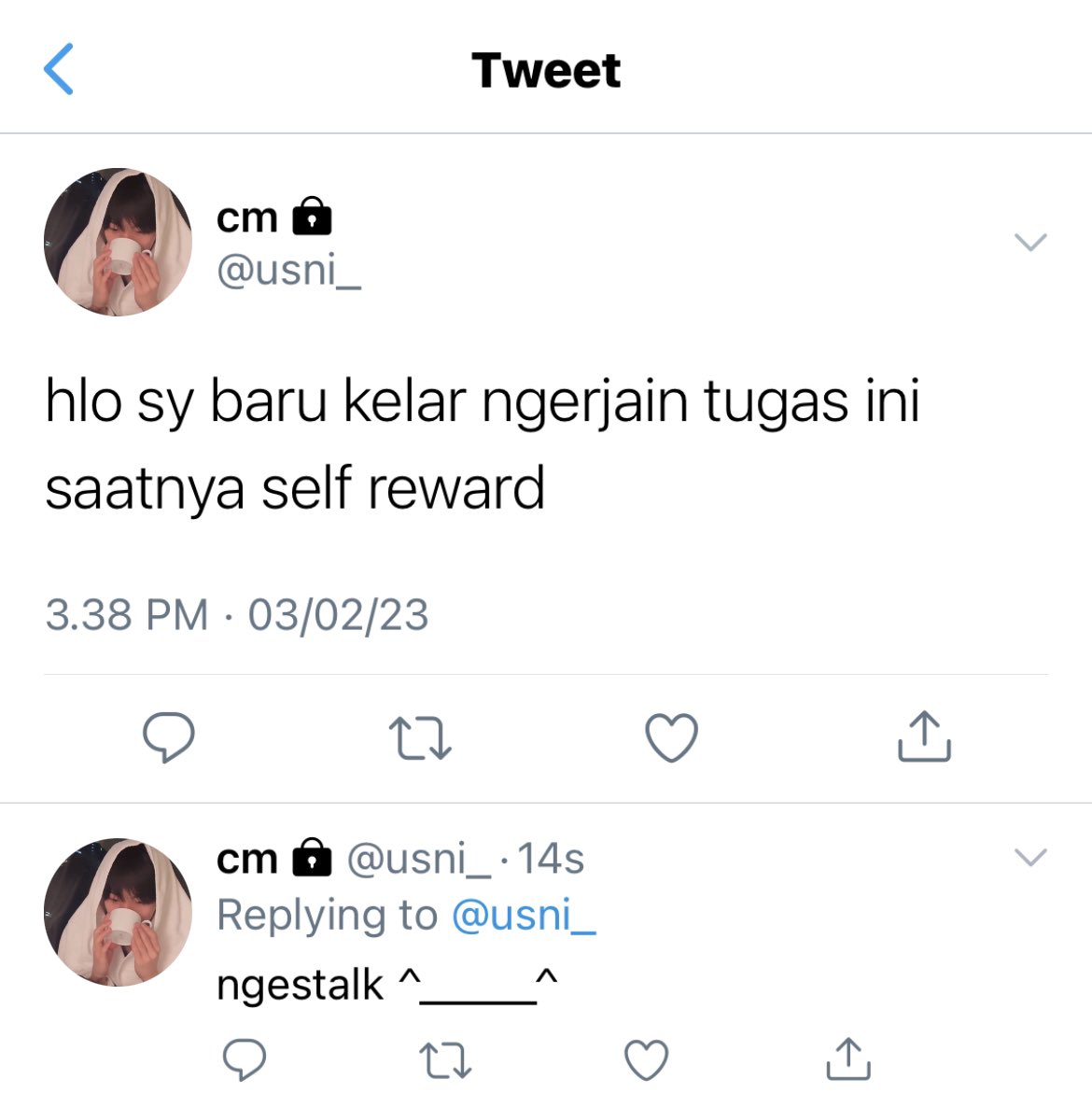 ruru on Twitter: "self reward (ft. temen kurang ajar) https://t.co/RwW2oSd1No" / Twitter