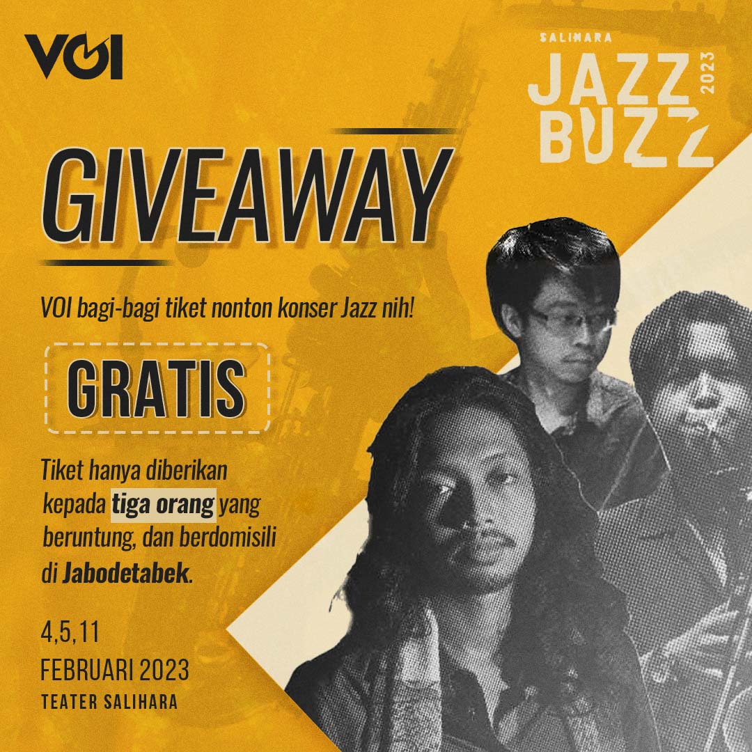 Mazzini on Twitter: "Giveaway tiket nonton Jazz Buzz dari VOI untuk 3 orang. Caranya ikutin ...