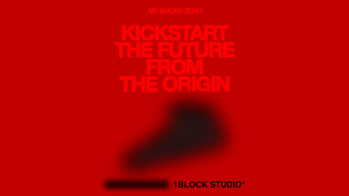 1BLOCK STUDIO®︎ on Twitter: "What's next?👟 Coming soon⌛️ #AirSmokeZero & #NumeroTOKYO & 🔺🔺🔺🔺🔺🔺🔺🔺 ...