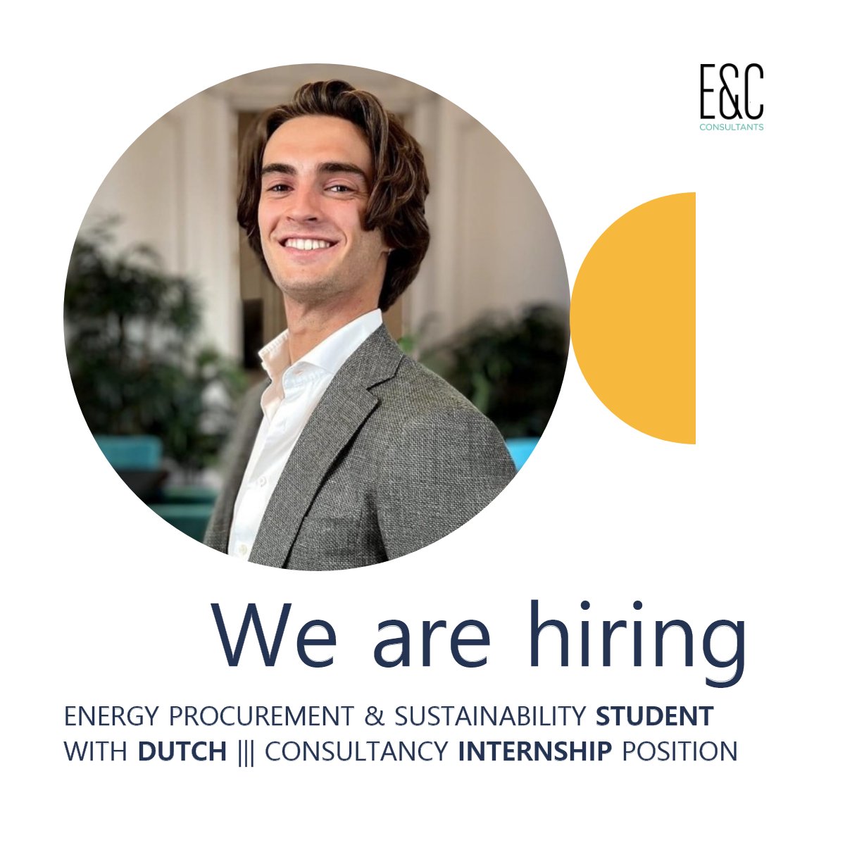 E&C Consultants on Twitter: "#Internship opportunity! We are looking for a #Dutch speaking # ...
