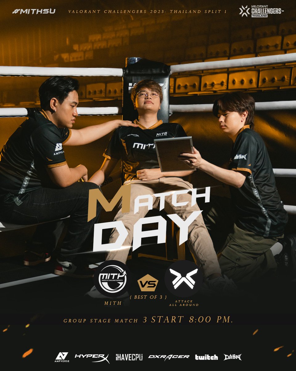 MiTHeSports on Twitter: "วันนี้พวกเรามารวมพลังปลุกเจ้าเอ็มกัน ! พร้อมลุย MiTH VS Attack All ...
