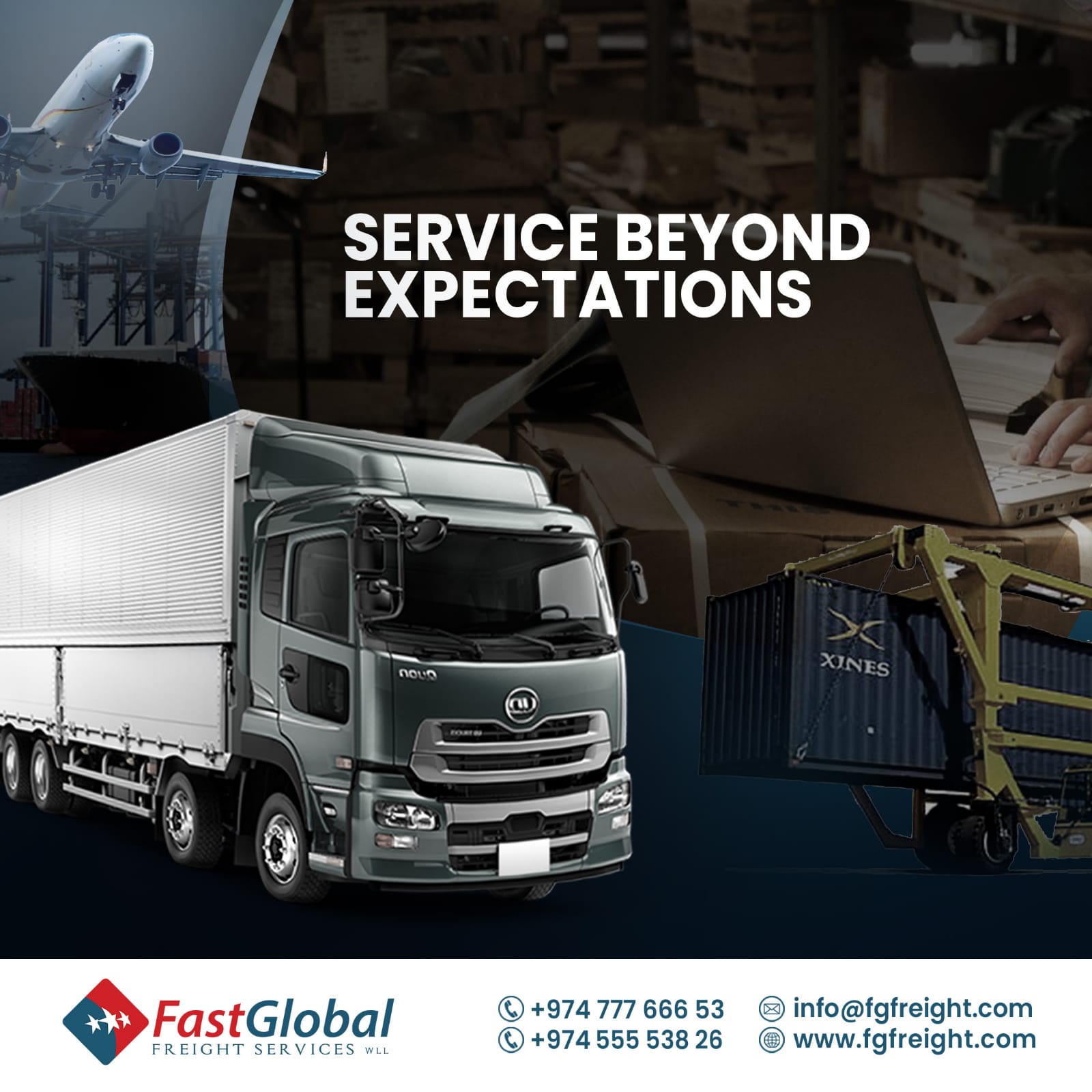 Fg Freight Services Wll On Twitter Service Beyond Expectations
