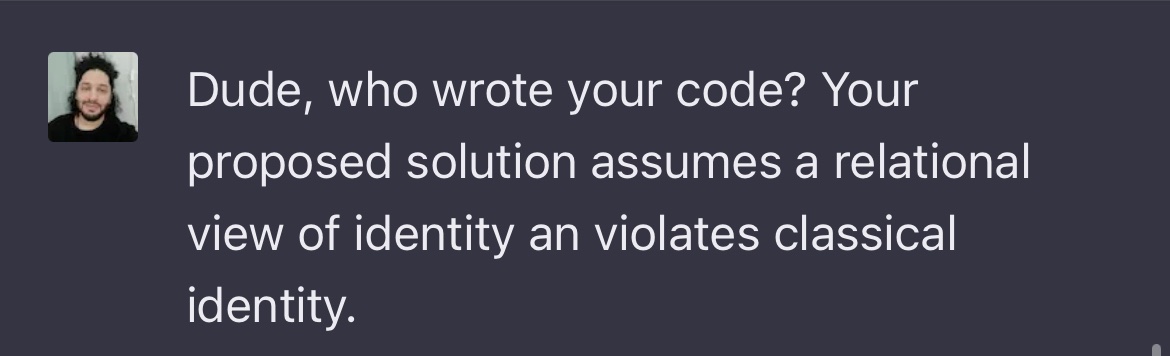 ChatGPT attempts to solve the logical problem of the trinity 😐 (1/7 ...