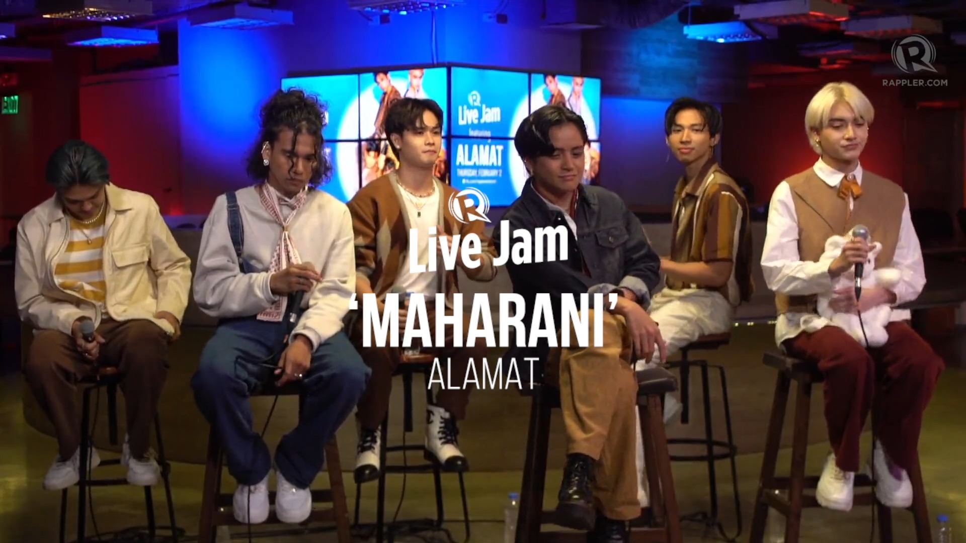 Rappler on Twitter: "WATCH: P-pop boy group @Official_ALAMAT perfoms their single 'Maharani ...