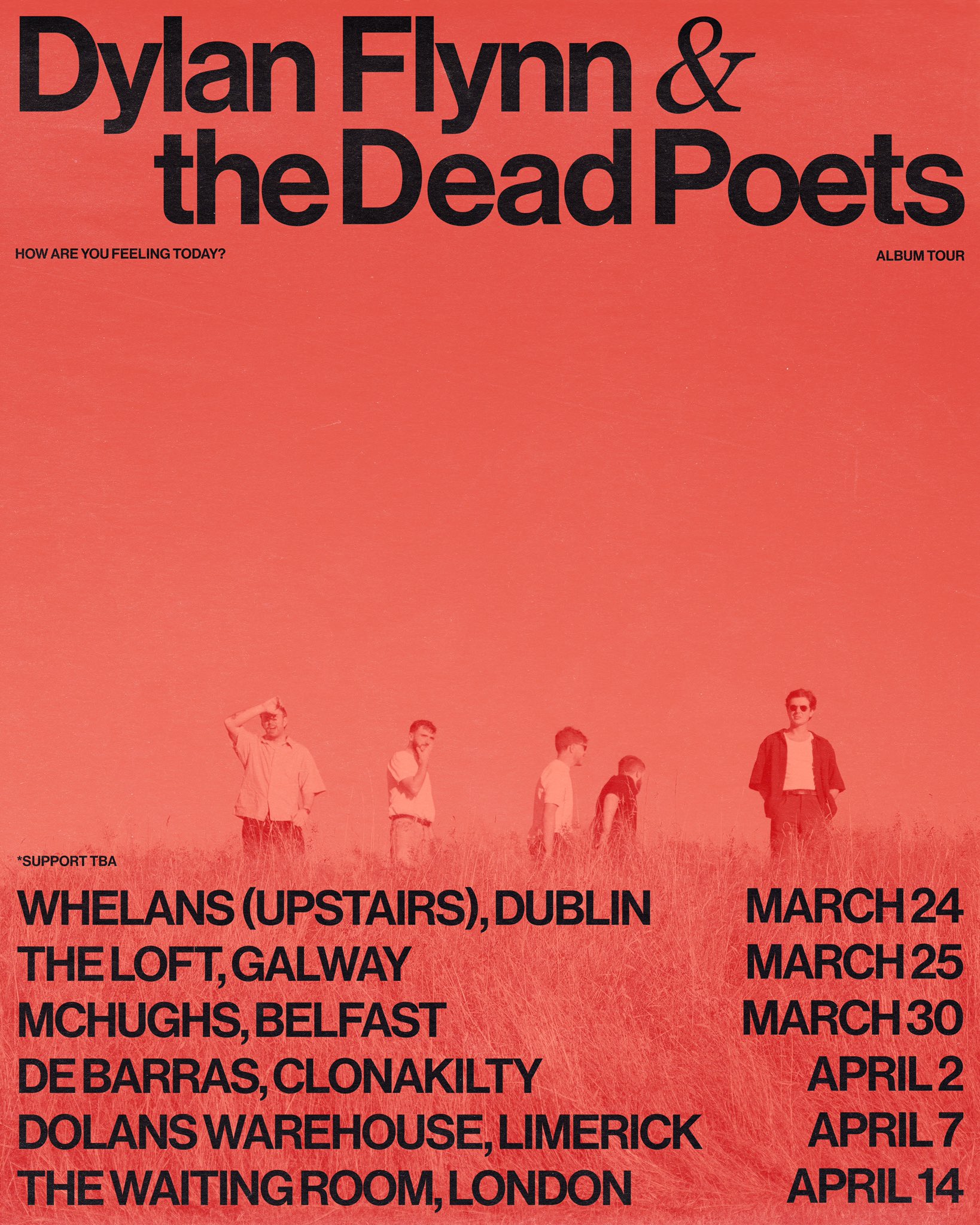 dylan flynn and the dead poets on Twitter: "*NEW DATE ADDED* we are delighted to announce we ...