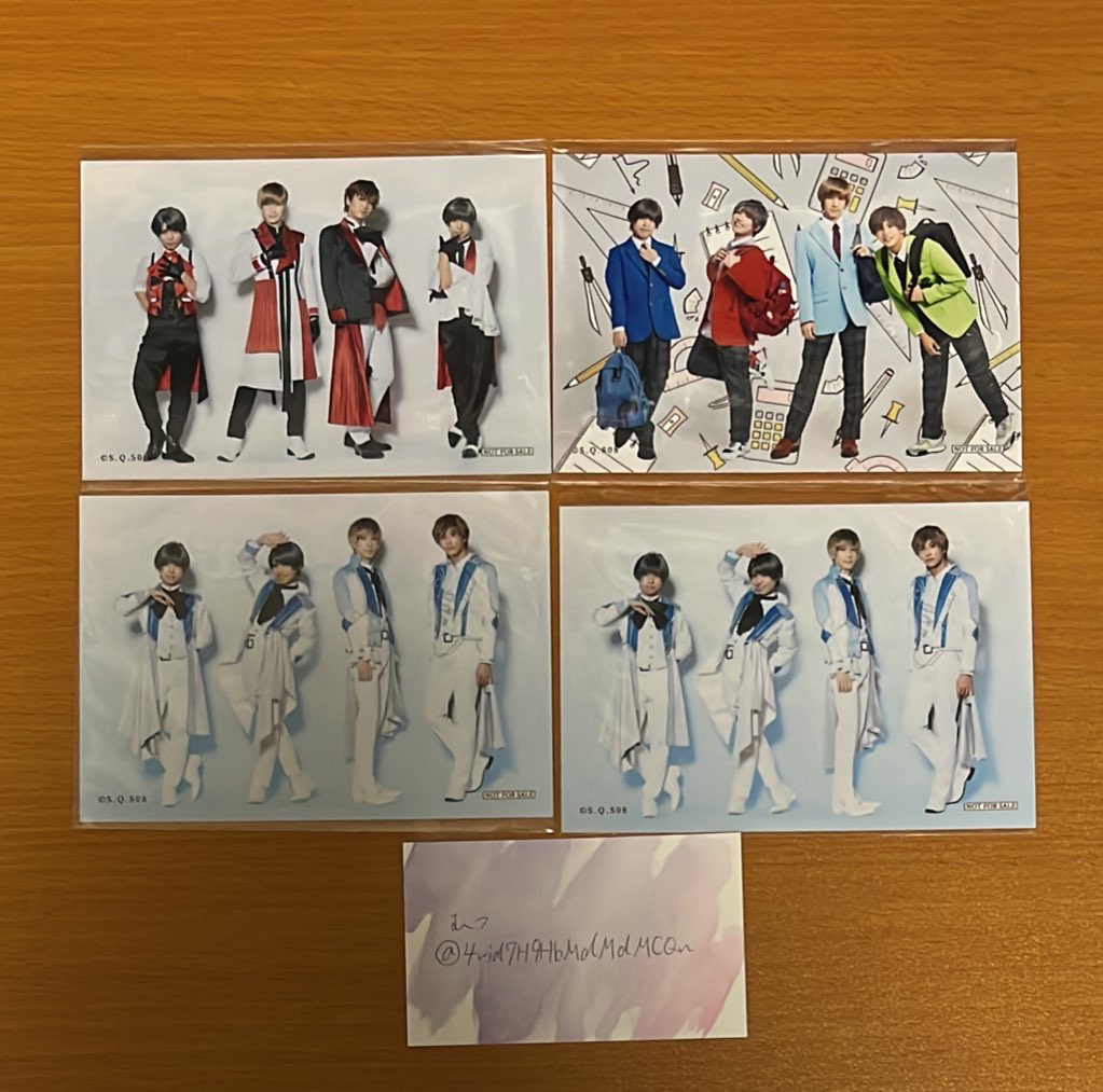 りんか☆ on Twitter: "RT @4wid7H9HbMdMCQn: 【交換】スケステ S.Q.S SQ SolidS QUELL トレブロ ブロマイド 《譲》 ・画像1 青数字（数字 ...