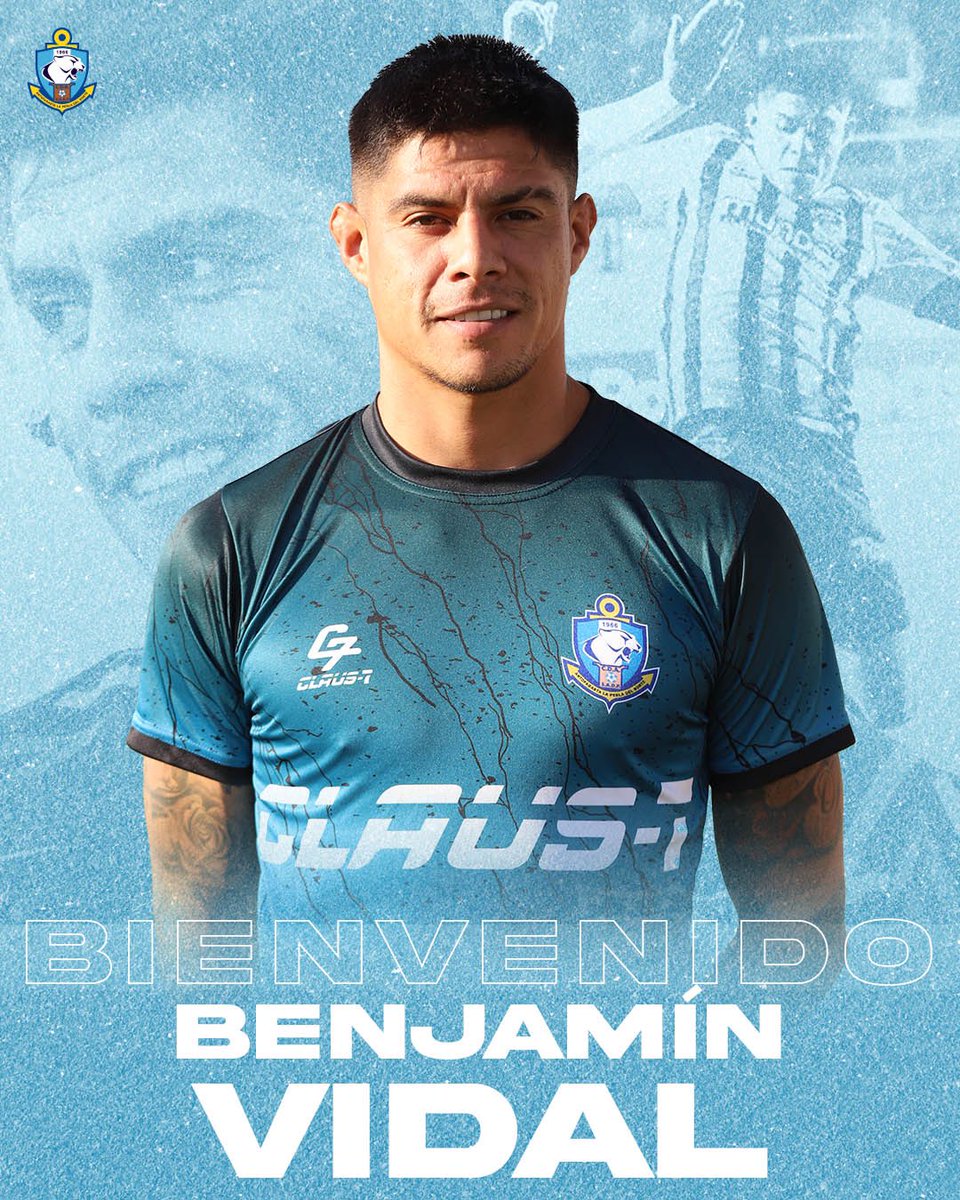 C.D. Antofagasta on Twitter: "🔵¡𝘽𝙄𝙀𝙉𝙑𝙀𝙉𝙄𝘿𝙊 𝘼𝙇 𝙋𝙐𝙈𝘼, 𝘽𝙀𝙉𝙅𝘼 𝙑𝙄𝘿𝘼𝙇!⚪️ ⚔️El defensor central ...