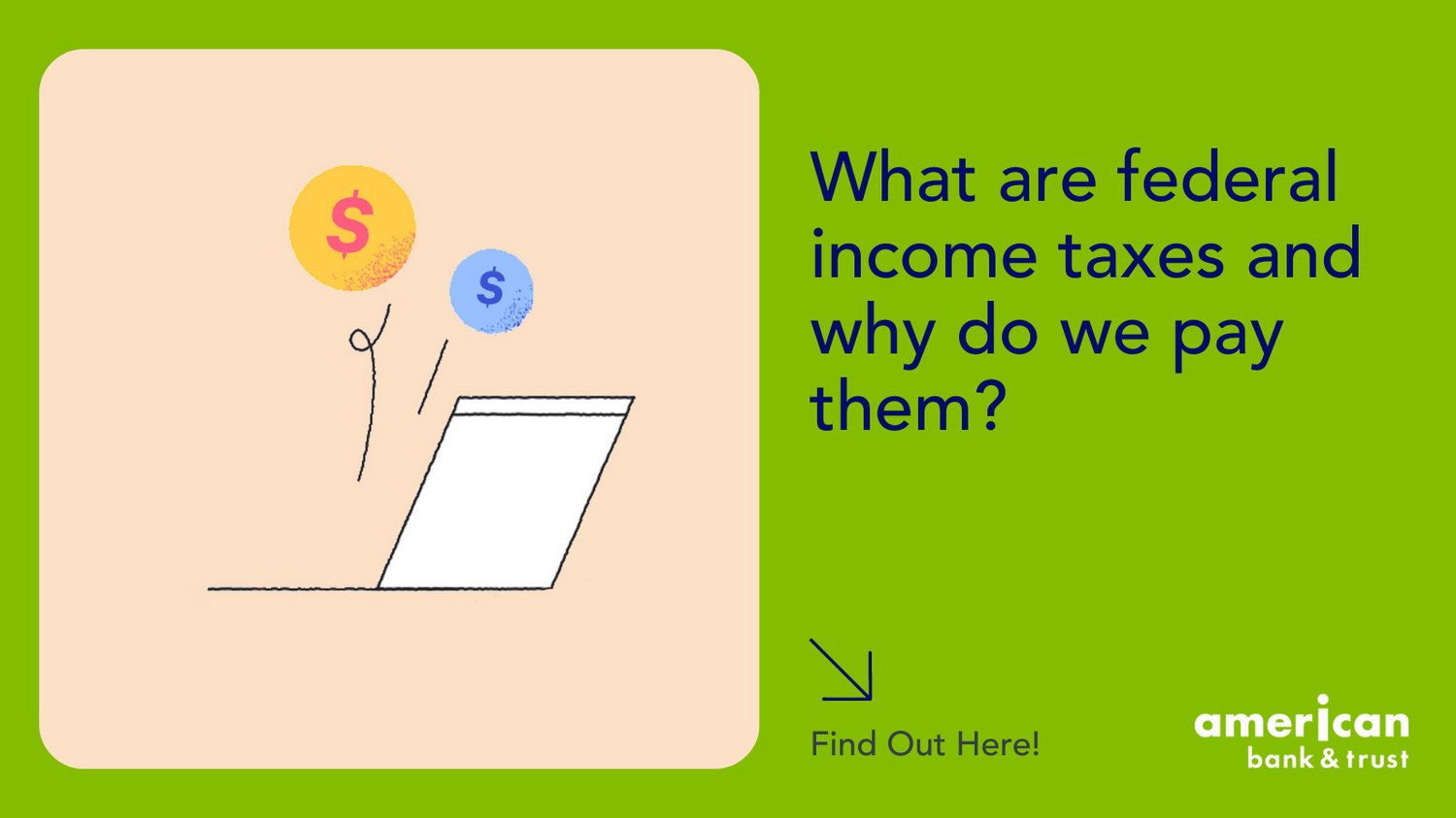 AmericanBank&Trust on Twitter: "Taxes can be confusing. Here’s a quick ...