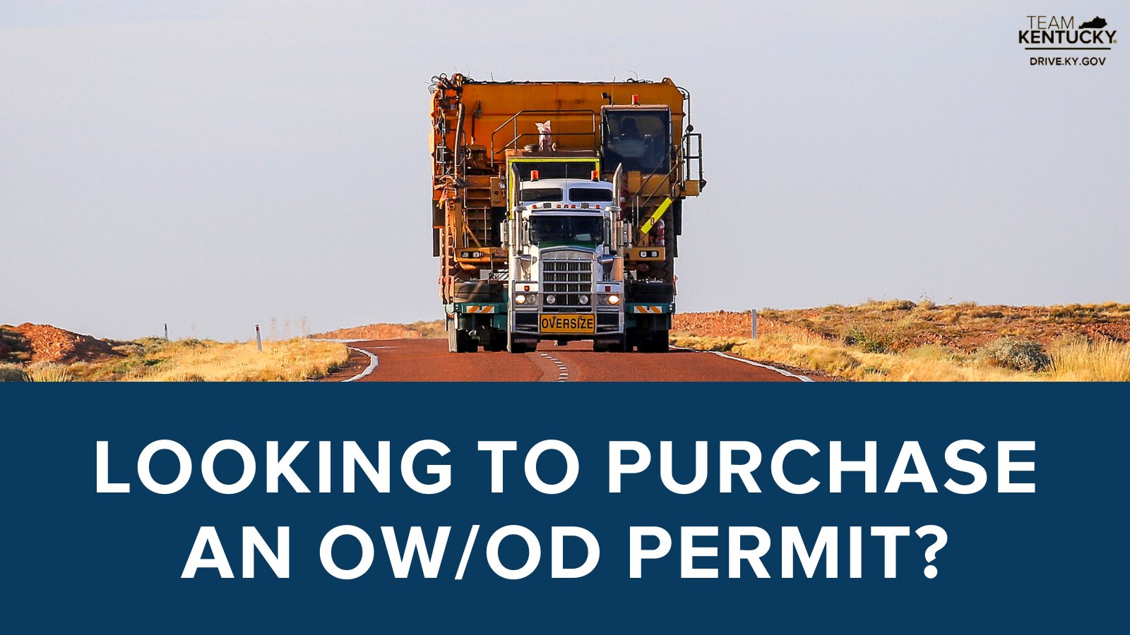 KYTC Drive on Twitter: "Looking for information about purchasing an Overweight-Over-Dimensional ...