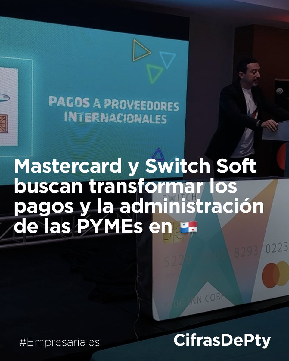 Cifras de Pty on Twitter: "Mastercard y Switch Soft, la empresa panameña desarrolladora de ...