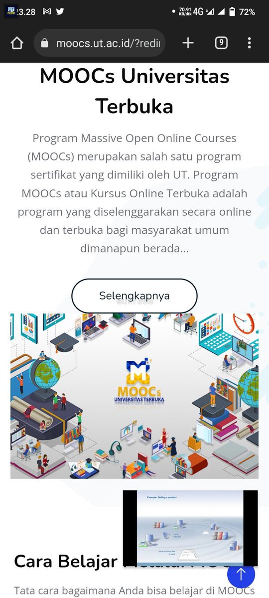UTFESS || /report on on Twitter: "Sender baru tau kalo UT! Punya kursus online yg bisa dijangkau ...