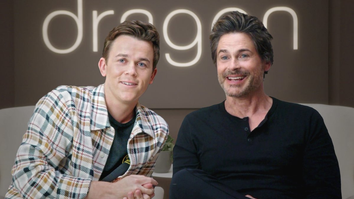 Rob Lowe and his son, John Owen Lowe, star in a new comedy series ...