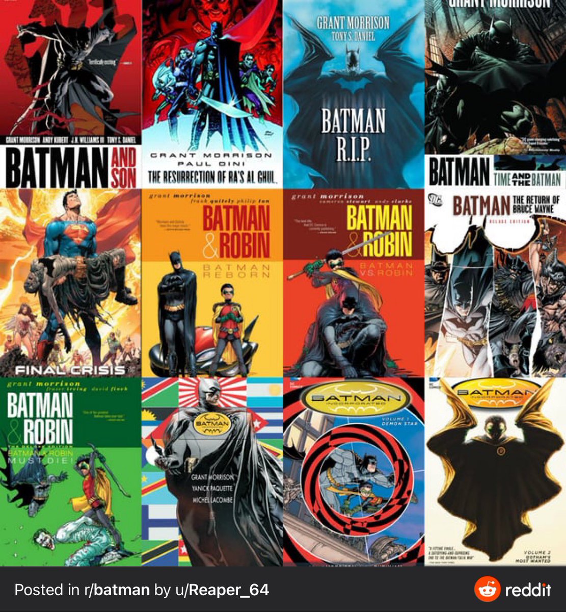 Zentreon On Twitter Which Part Of Grant Morrisons Batman Run Was Your Favourite Batman Rip