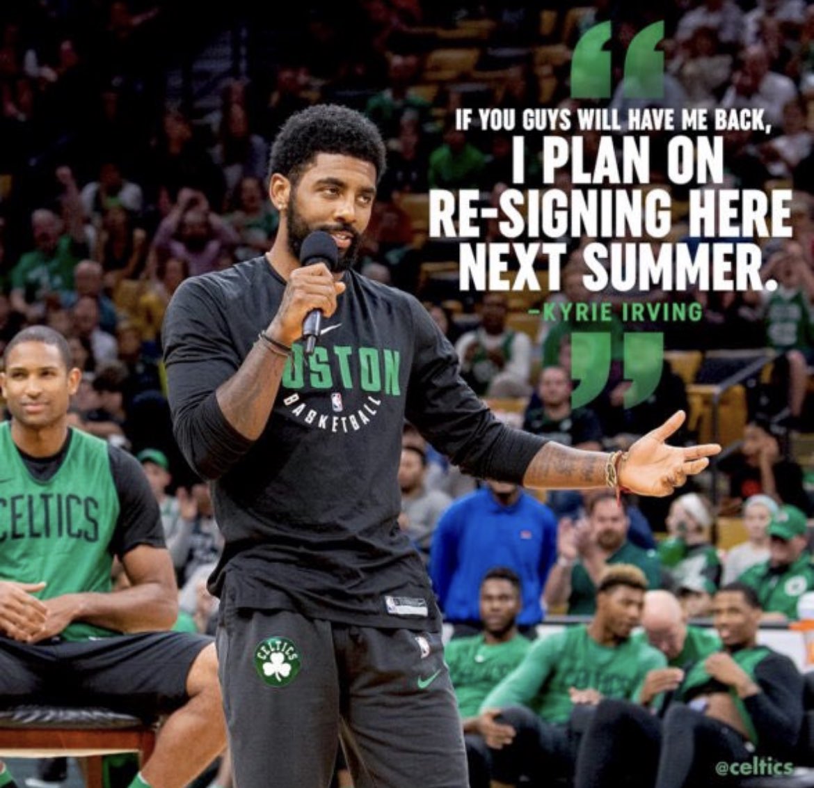 AllTHINGSBOSTON on Twitter: "Nah kyrie this is crazy 😂"