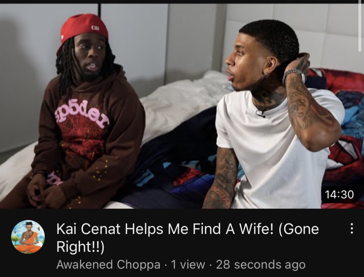 Nle Choppa On Twitter Kai Cenat Helps Me Find A Wife
