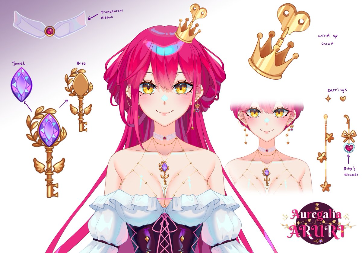 Auregalia Aruri 🗝️🎀 on Twitter: "I'm Aruri, a Wind-Up Doll Vtuber!🗝️🎀 YouTube - https://tinyurl ...