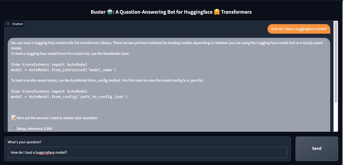 Jeremy Pinto on Twitter: "Meet Buster 🤖, a chatbot that answers questions related to the ...