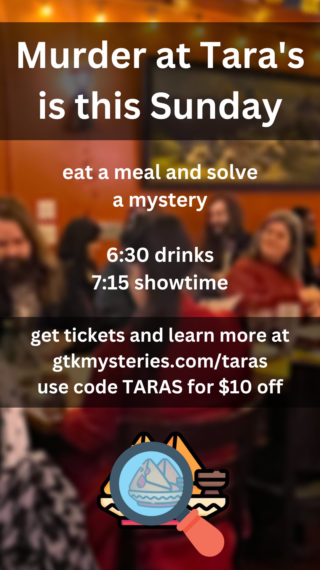 G. T. Karber on Twitter: "Murder at Tara's is now a monthly show at Tara's Himalayan on Venice ...