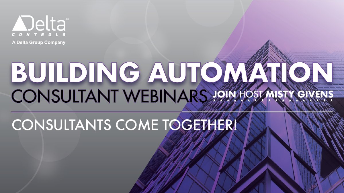 Delta Controls Inc. on Twitter: "Our next #ConsultantWebinar picks up where January left off. In ...