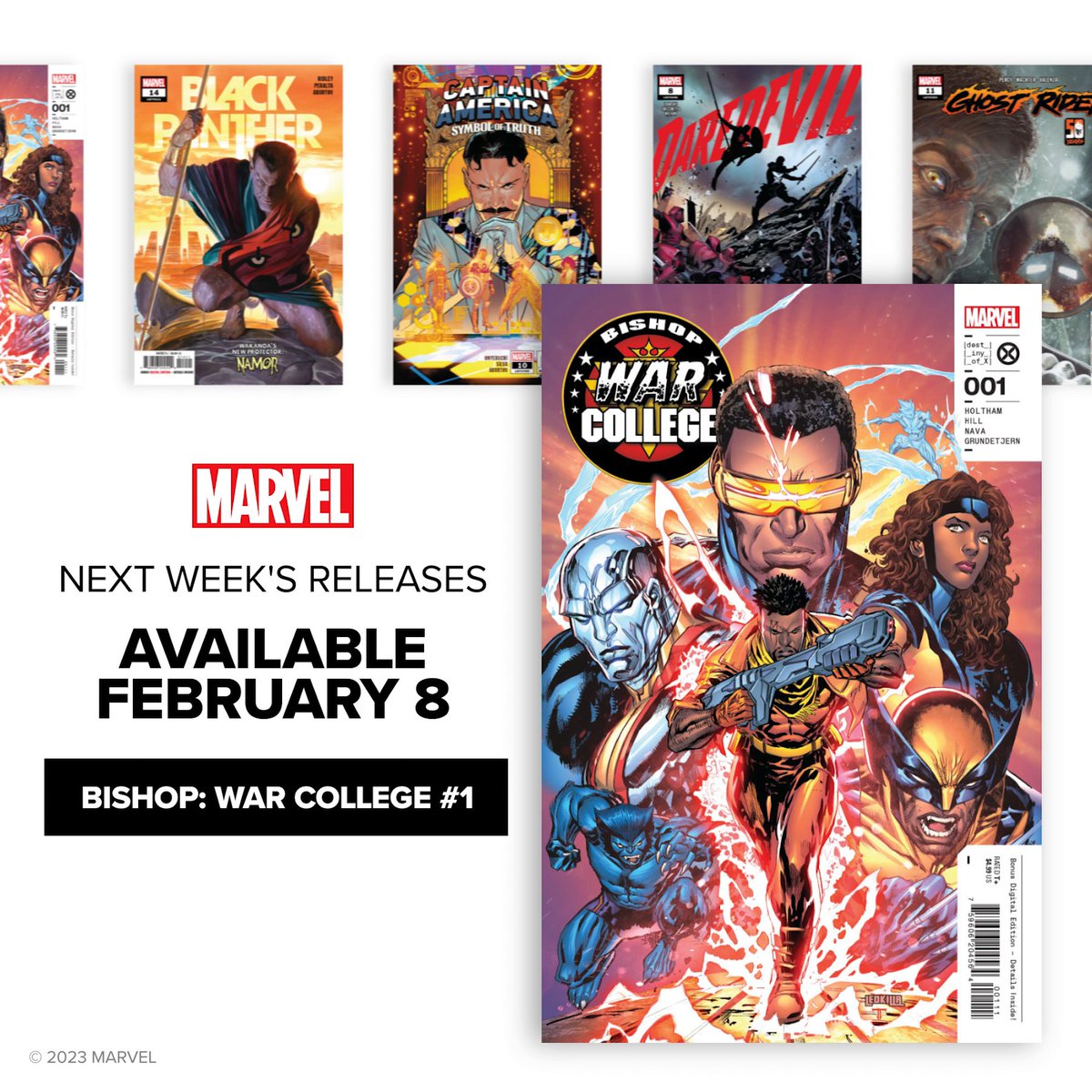 Discover the #MarvelComics releasing next Wednesday. 📕 What are you ...