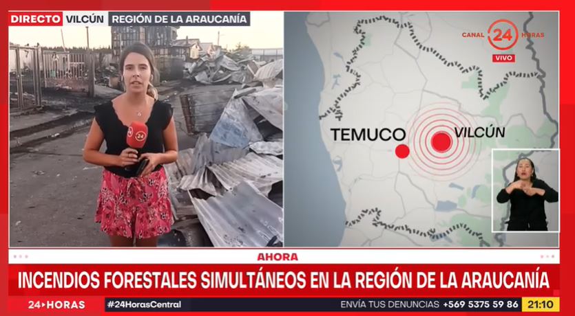 Tvn On Twitter Rt 24horastvn Envivo Incendios Forestales