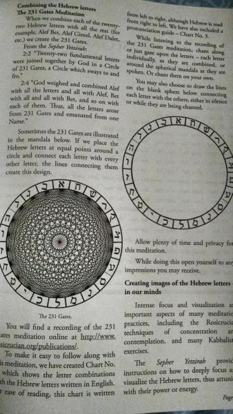 "Twenty-two Foundation Letters: He placed them in a circle like a wall ...