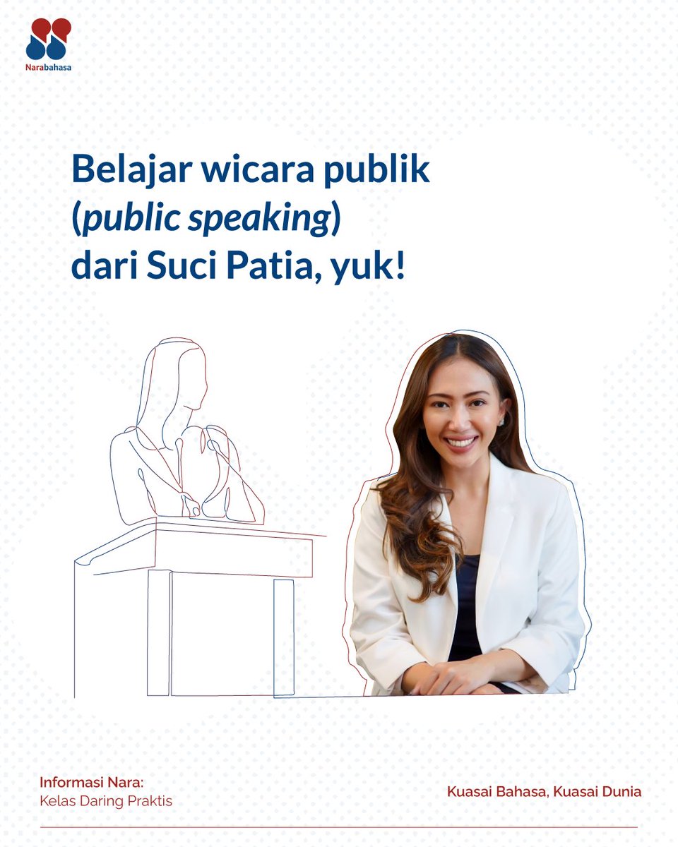 Ivan Lanin on Twitter: "Grogi ketika berbicara di depan umum? Pikiran tiba-tiba kosong di tengah ...