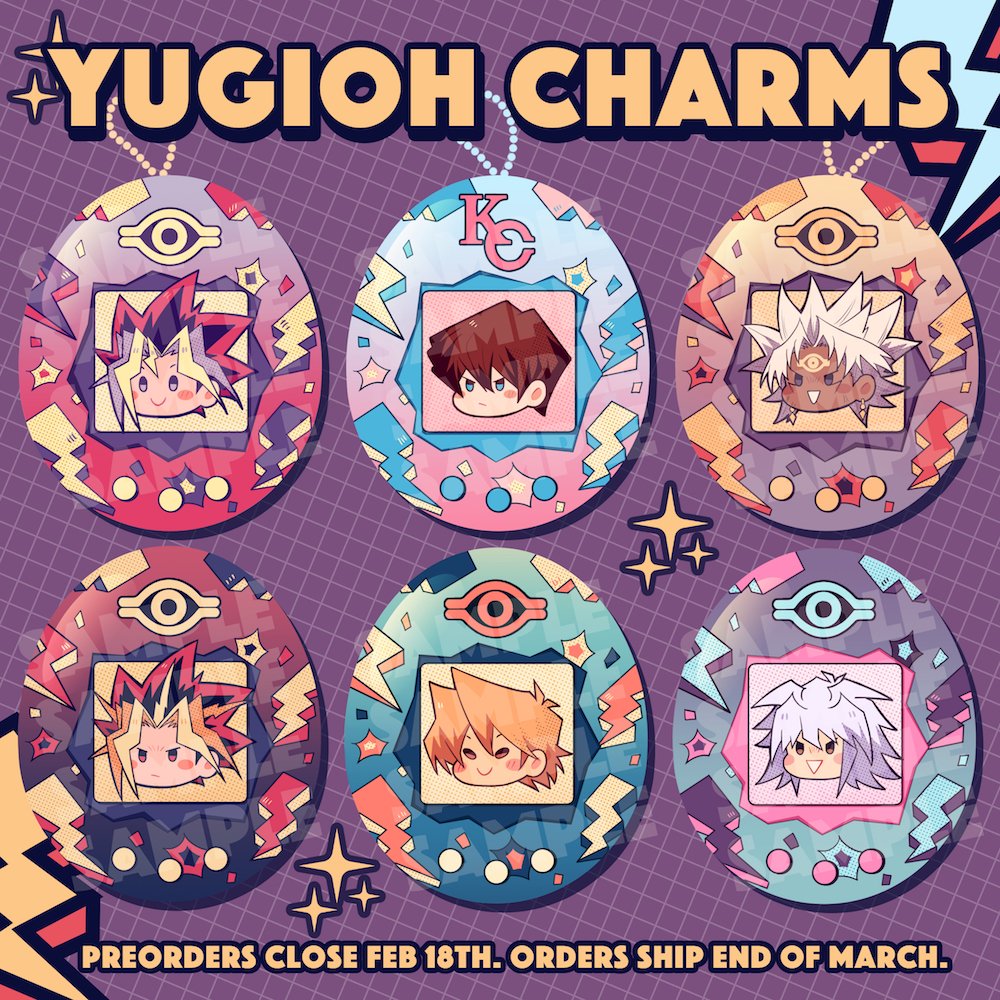 Sa ⭐ Charm Preorders OPEN on Twitter: "Preorders for my new YGO, FF7R and Robin charms are live ...