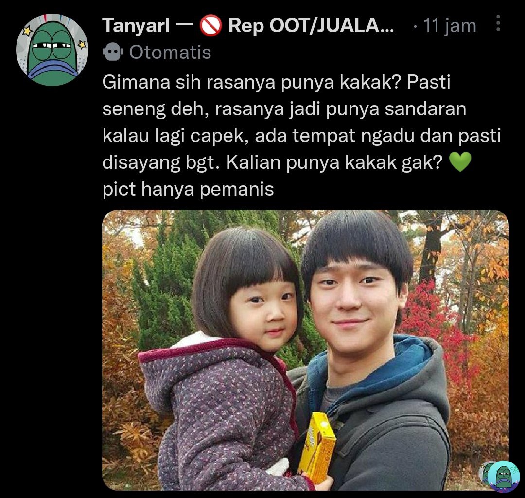 Tanyarl ㅡ Dilarang 🔞 on Twitter: "💚 aku kepo deh kalo dibalik, gimana perasaanya punya adik ...