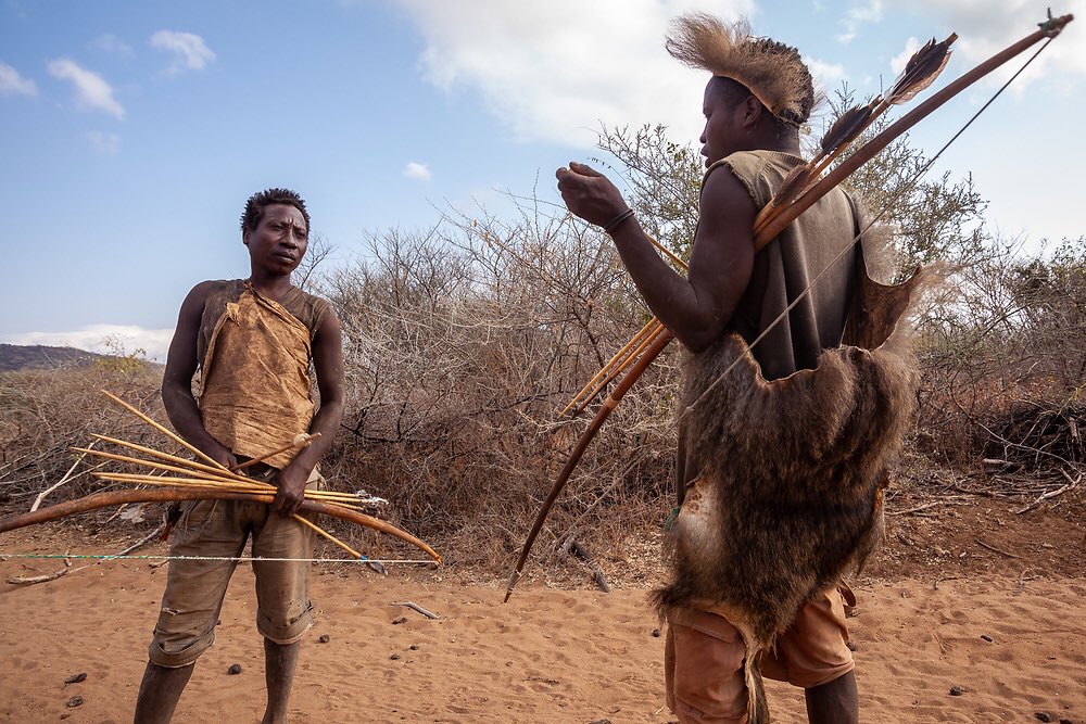 The Khoi/San of East Africa, WaHadzabe. The Hadza, or Hadzabe ...