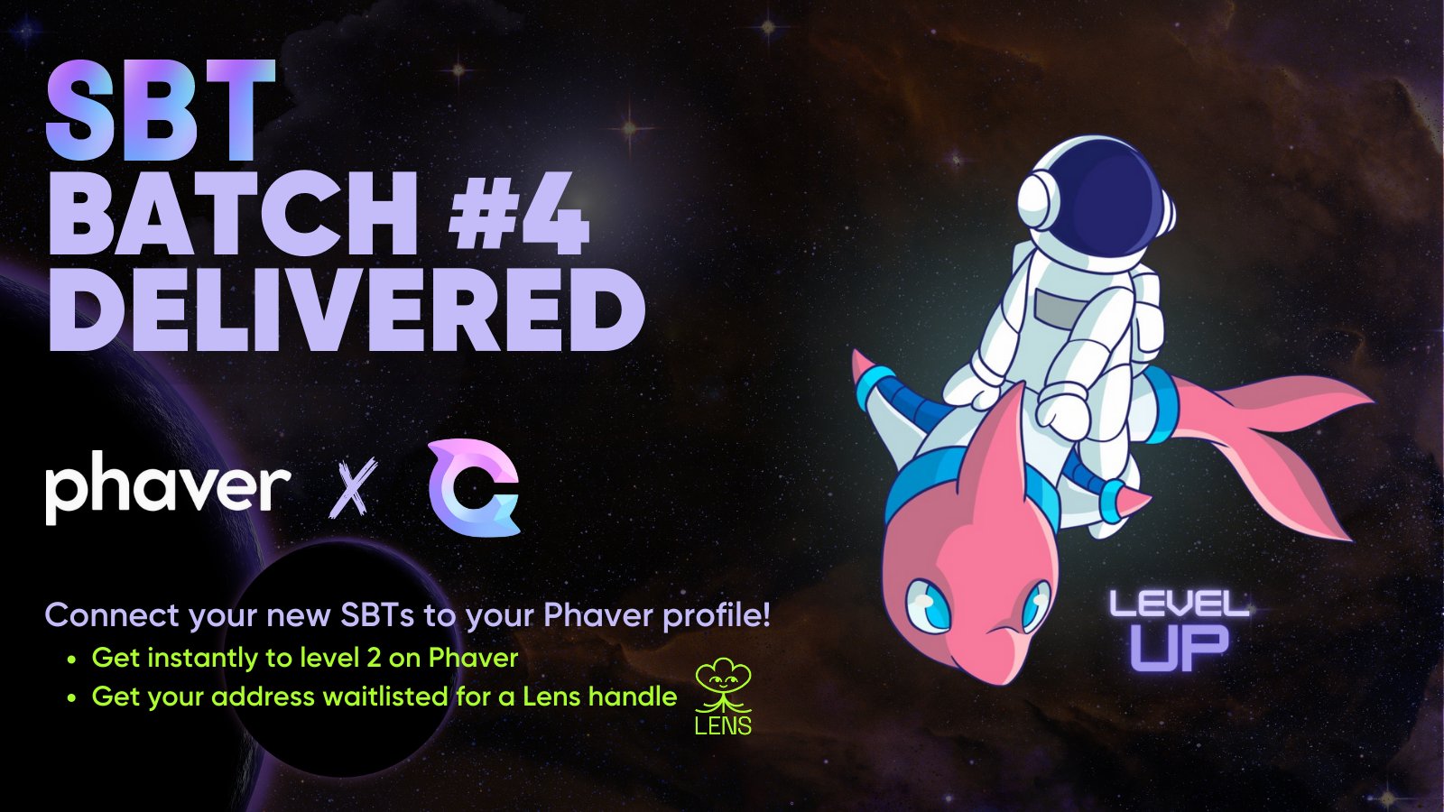 Phaver 🦄 on Twitter: "SBT DELIVERY 💜 We have delivered the 4th batch of SBTs to 1,771 new people ...