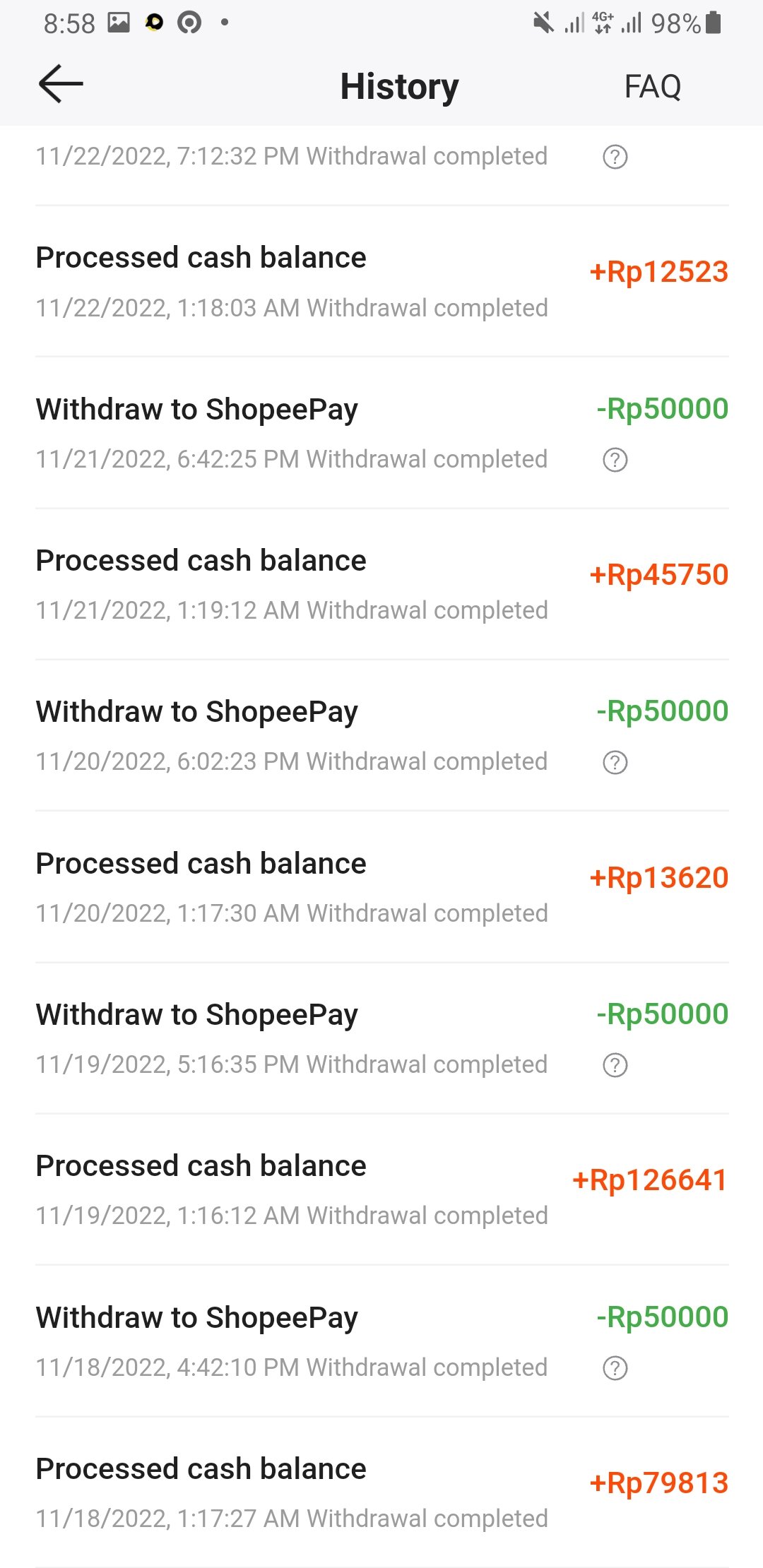 cara dapet uang gampang 📌 on Twitter: "Bukti uang yg aku dpt dr isi survei. Ada yg di withdraw ...