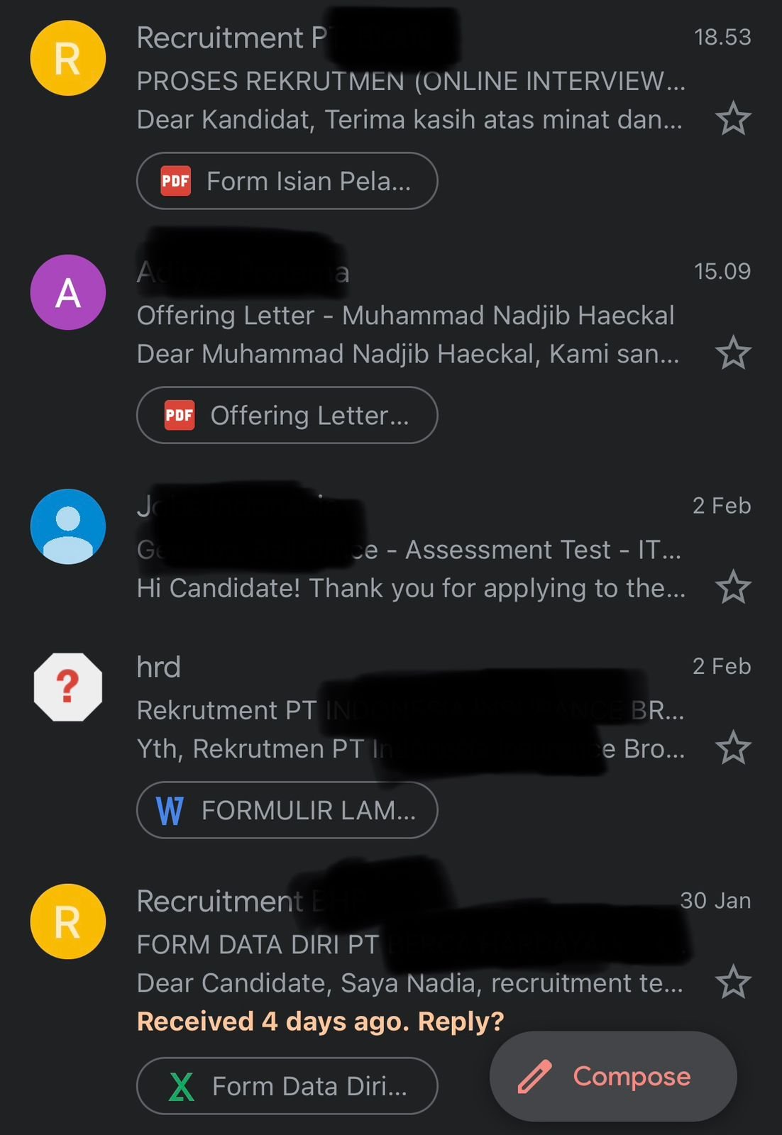 Alattas on Twitter: "2 Aplikasi yang menurut gua cepet buat dapet panggilan interview sampe ...