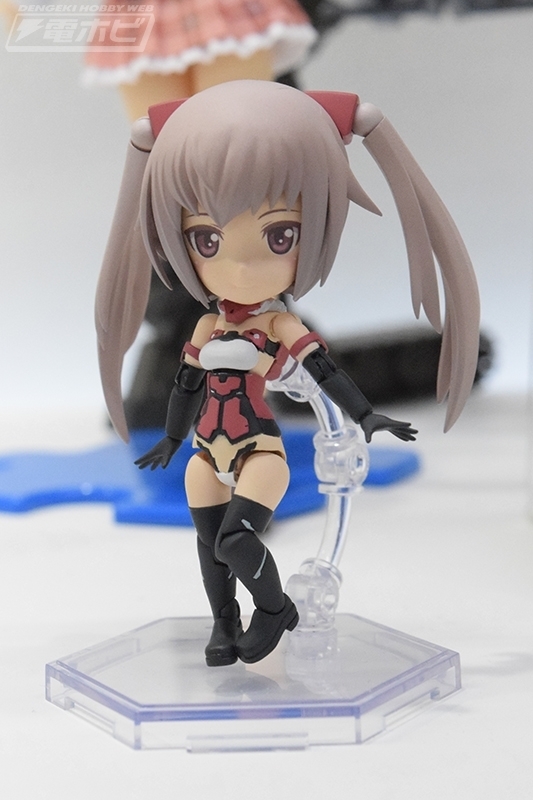 電撃ホビーウェブ on Twitter: "『#フレームアームズ・ガール』轟雷改 with エグゾスーツ 轟雷、Qpmini イノセンティアが展示！ https://hobby.dengeki ...