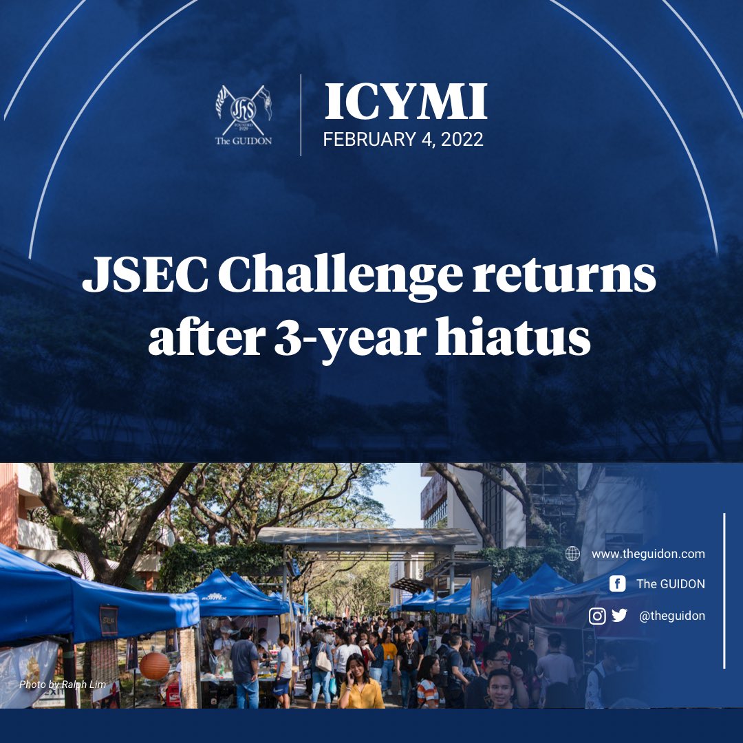 The GUIDON on Twitter: "UNIVERSITY UPDATE: After a three-year hiatus, the John Gokongwei School ...