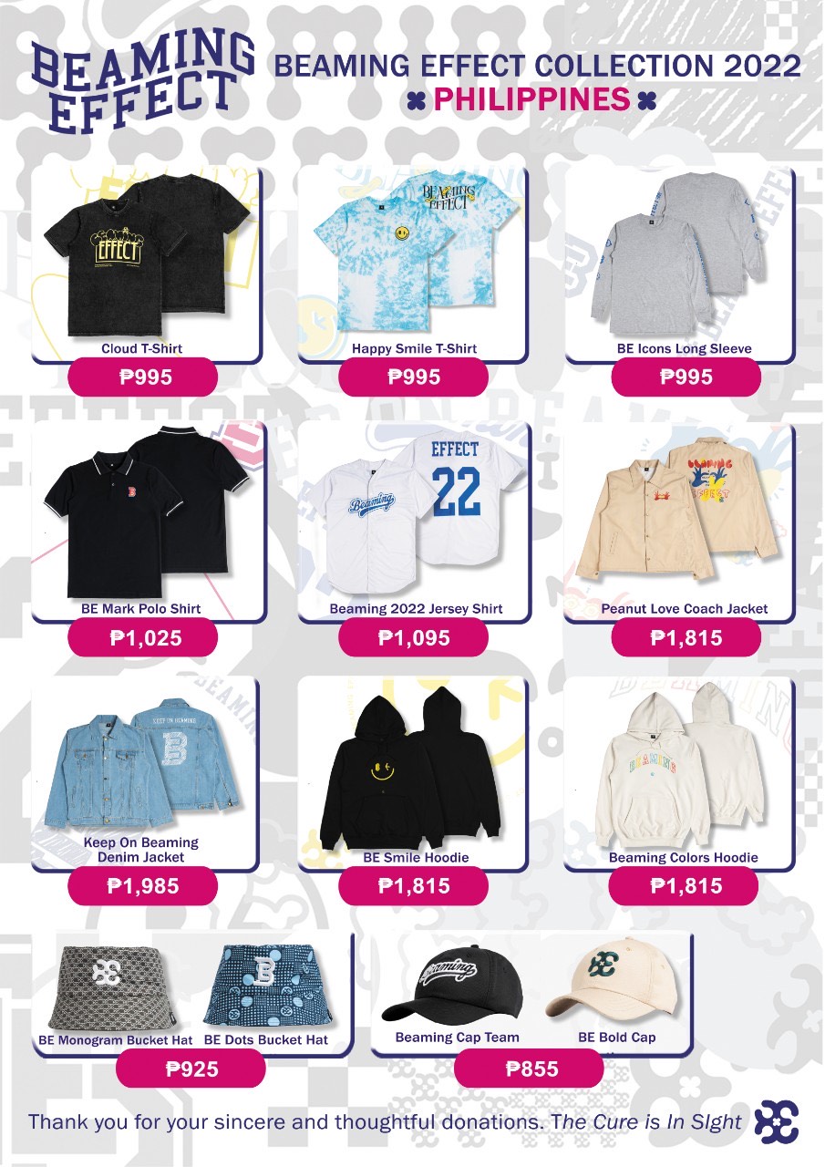 DSYPH on Twitter: "Beaming Effect Pop-up Store Philippines - MERCHANDISE CATALOGUE (Prices ...