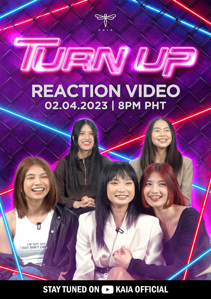 KAIA Official on Twitter: "[KAIA Reaction Video] KAIA 'TURN UP' Reaction Video 02.04.2023 8 PM ...