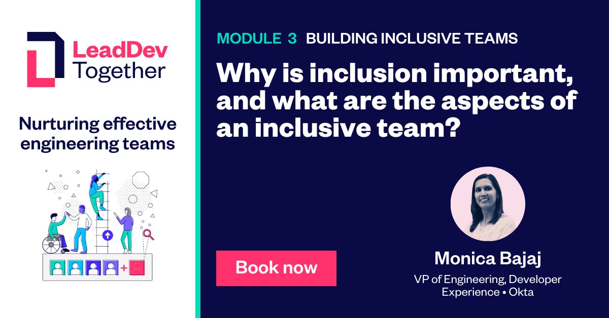LeadDev on Twitter: "Why is inclusion important, and what are the aspects of an inclusive team ...