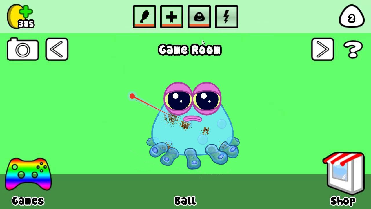 Pou When Sick