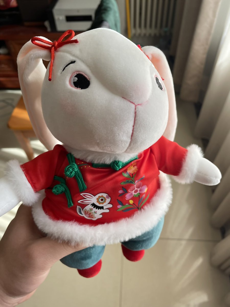 荧🏳️‍⚧️🍥 On Twitter 我妈：送你只兔子。 我：？？？这是兔子？