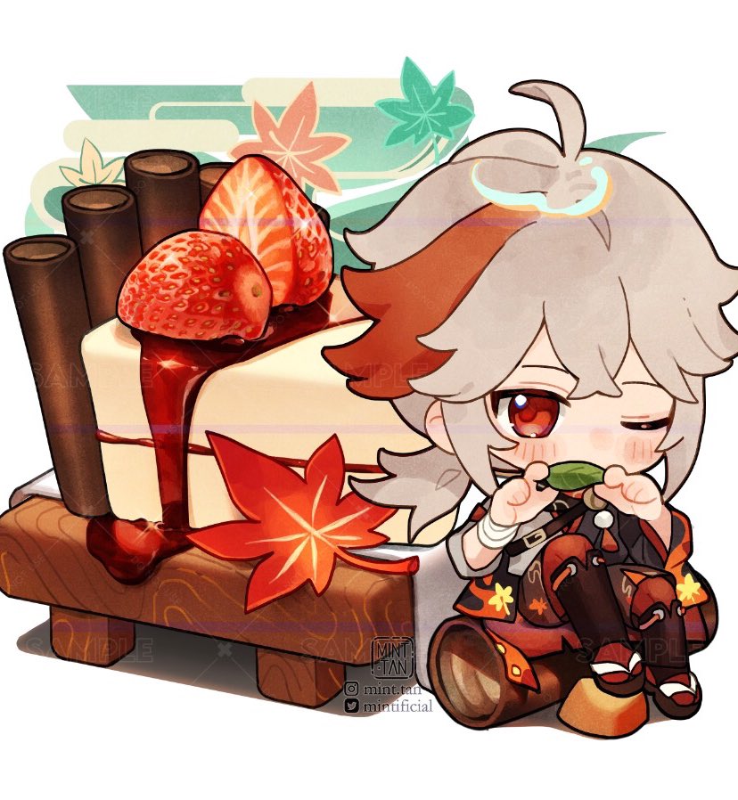 mint-tan | CF16 @ E46 on Twitter: "Kazuha is one of the winning character in my interest check ...